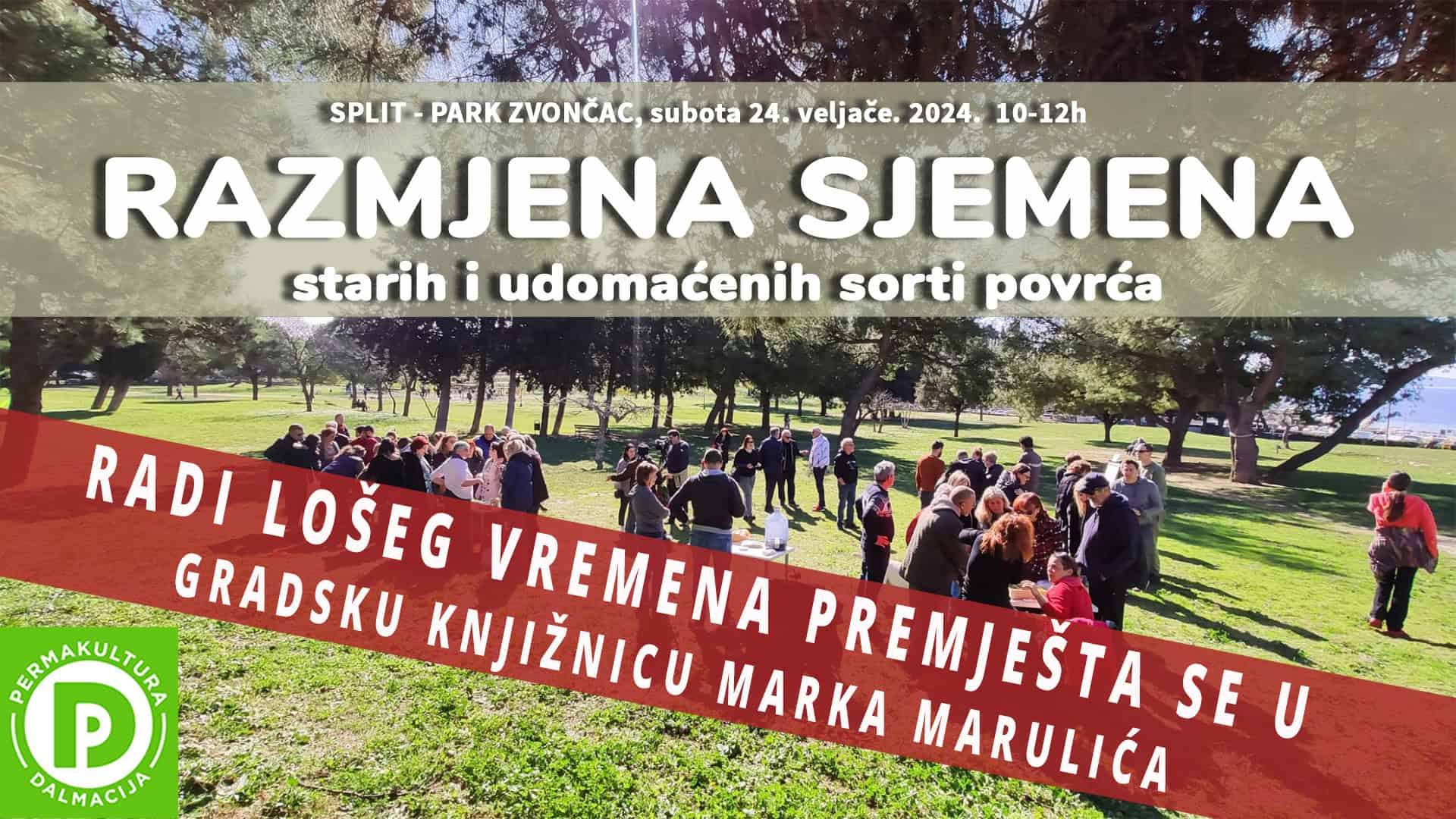24.2.2024. Razmjena sjemena starih i udomaćenih sorti povrća u Splitu ...